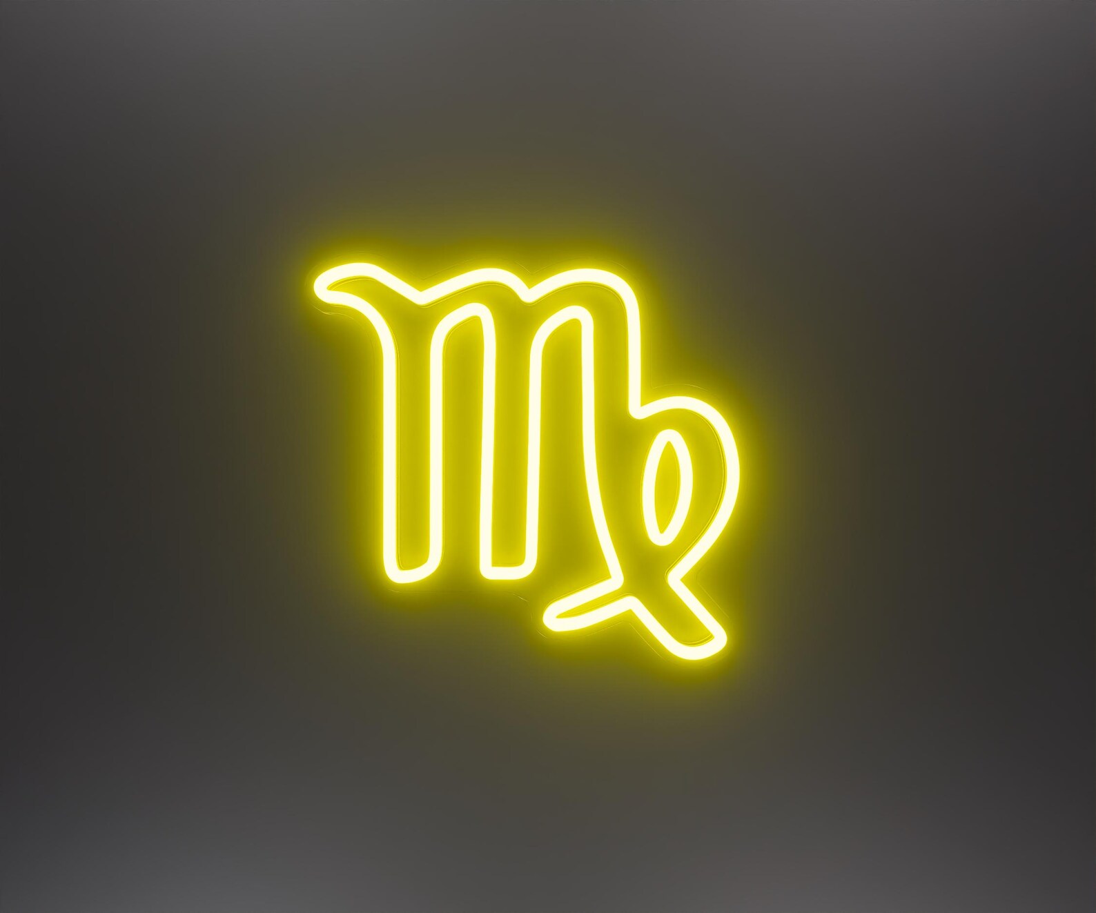 Virgo LED Neon Sign - Zodiac Sign - Astrology Wall Art - Etsy