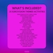 Ultimate Eurovision Themed Printable Games Activity Bundle 40 Pages ...