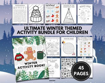 Huge Winter Preschool Pack Winter Preschool Activities - Etsy