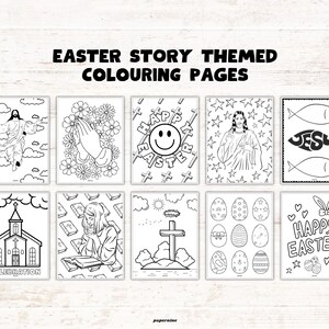 Ultimate Easter Story Printable Activity Book for Kids | Christian ...