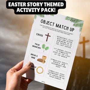 Ultimate Easter Story Printable Activity Book for Kids | Christian ...