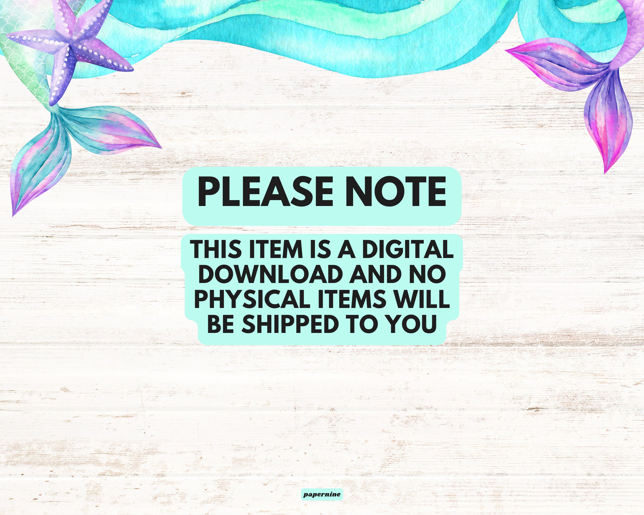 Ultimate Mermaid Printable Activity Bundle for Children 40 Pages Party ...