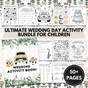 Kids Wedding Activity Kit - Etsy