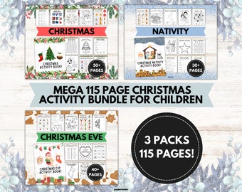 Christmas Word Search Instant Download Printable Activity - Etsy