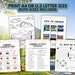 Ultimate Camping Trip Themed Printable Activity Bundle Pack for ...