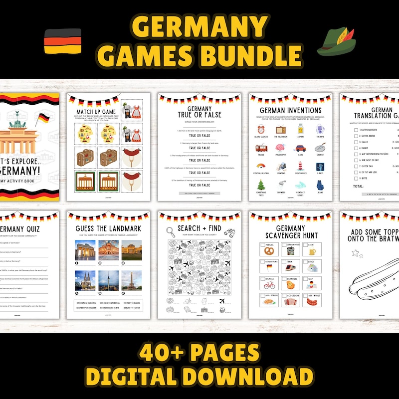 German Facts - Etsy UK