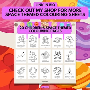 Ultimate Space Printable Activity Book for Kids | Fun Games, Puzzles ...