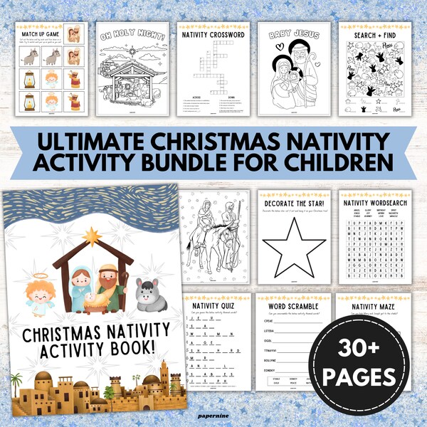 Nativity Printable - Etsy