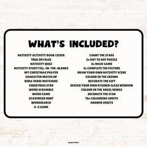 Ultimate Christmas Nativity Story Printable Activity Bundle 40 Pages ...