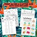 Ultimate Summer Themed Printable Activity Bundle Pack for Children 45 ...