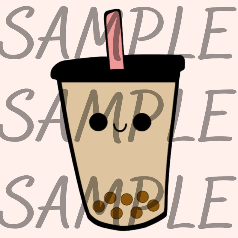 Boba Tea Door Decoration - Digital - Boba - Bubble Tea - RA - Door Dec ...