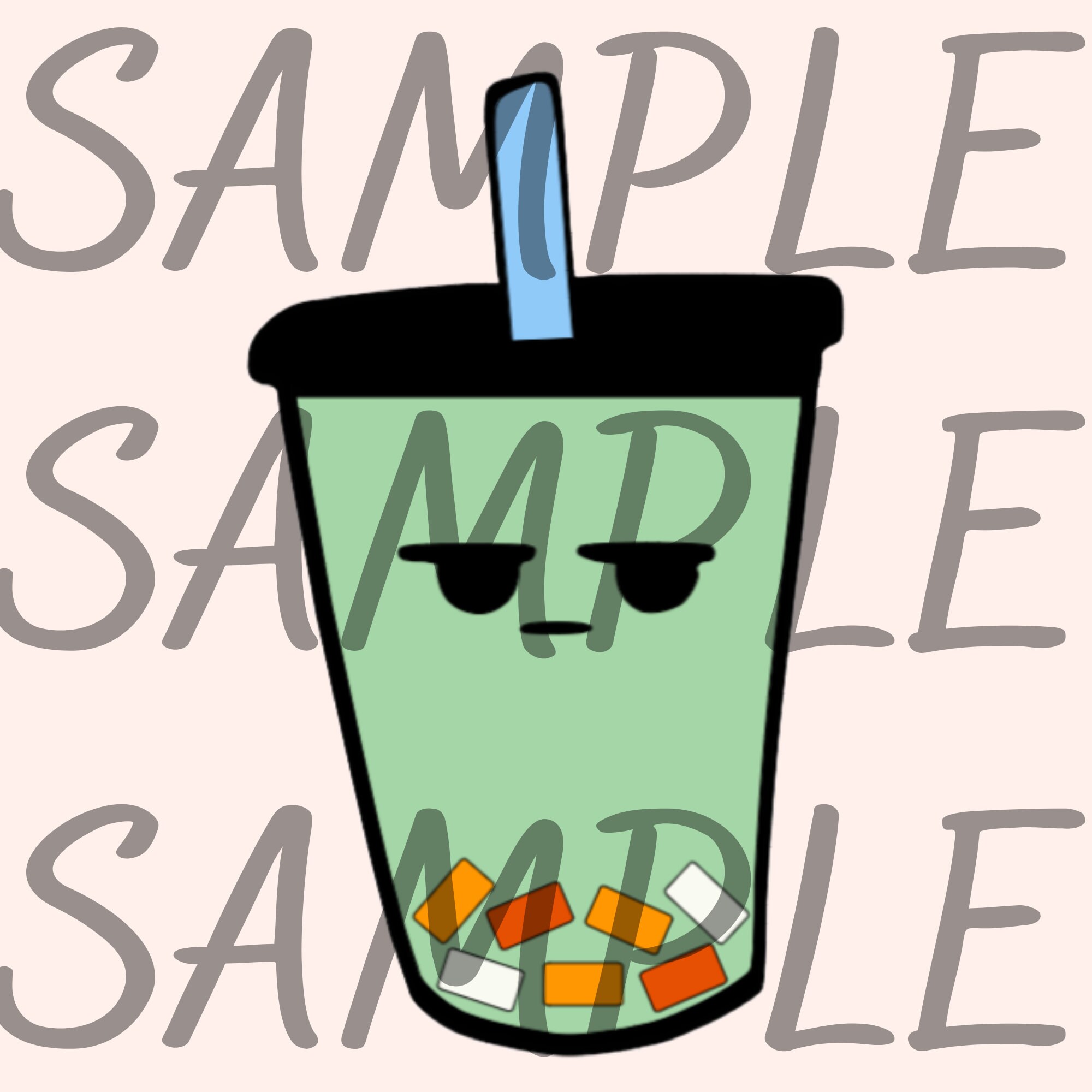 Boba Tea Door Decoration - Digital - Boba - Bubble Tea - RA - Door Dec ...