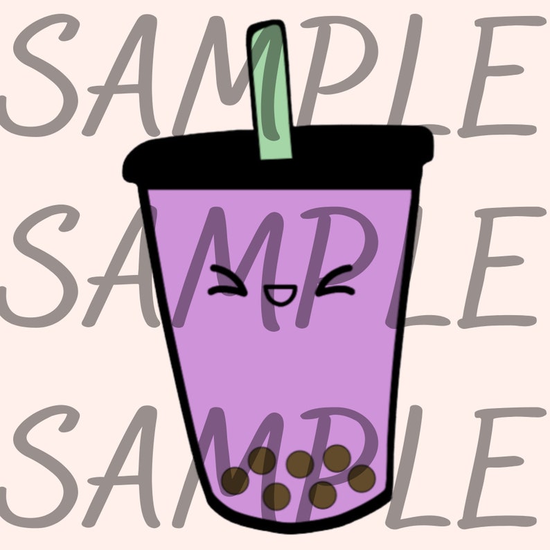 Boba Tea Door Decoration - Digital - Boba - Bubble Tea - RA - Door Dec ...