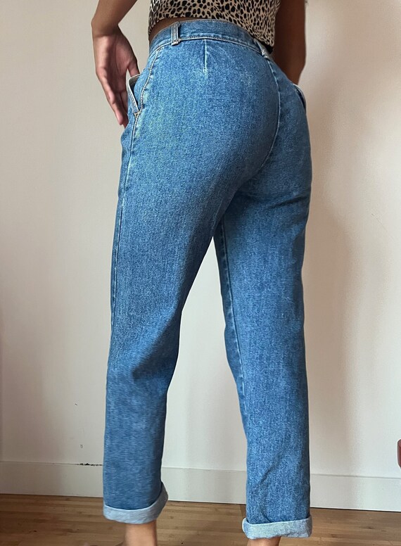 vintage indigo mom - Gem