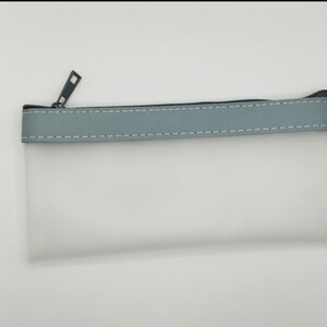 Simple Transparent TPU Leather Pencil Pouch Pencil Bag Pencil Pouch ...