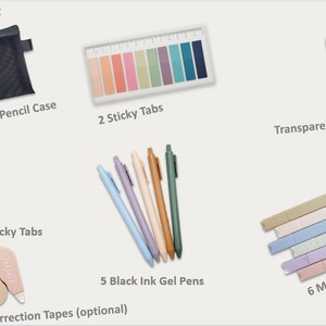 Annotation Kit Book Annotation Kit Book Annotation Stationery Set ...