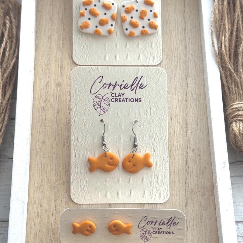 Handmade Goldfish Jewelry - Etsy