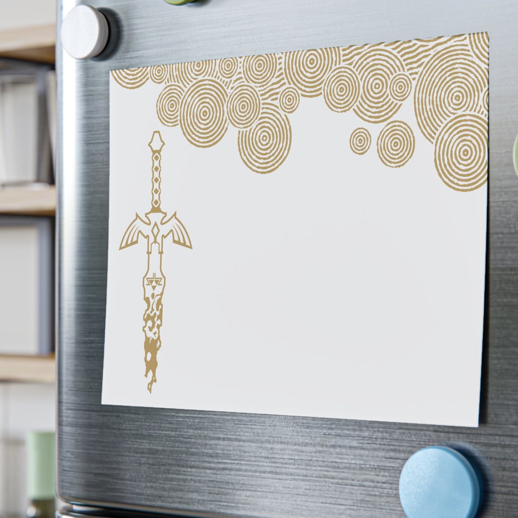 Legend Zelda Post-it® Note Pads Tears Kingdom TOTK Sticky Notes Subtle ...
