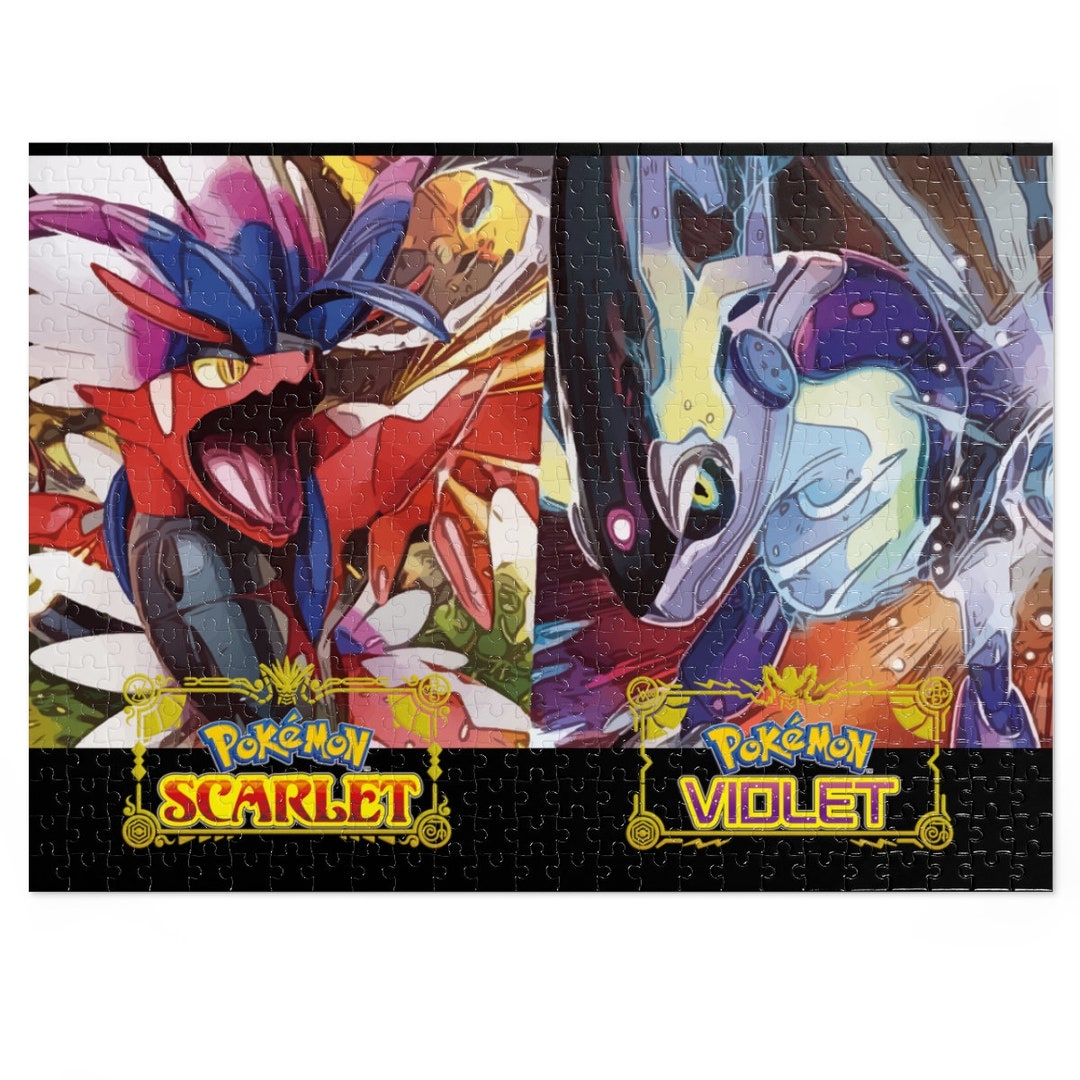 Pokemon Jigsaw Puzzle Scarlet Violet Miraidon Koraidon Nintendo Switch ...