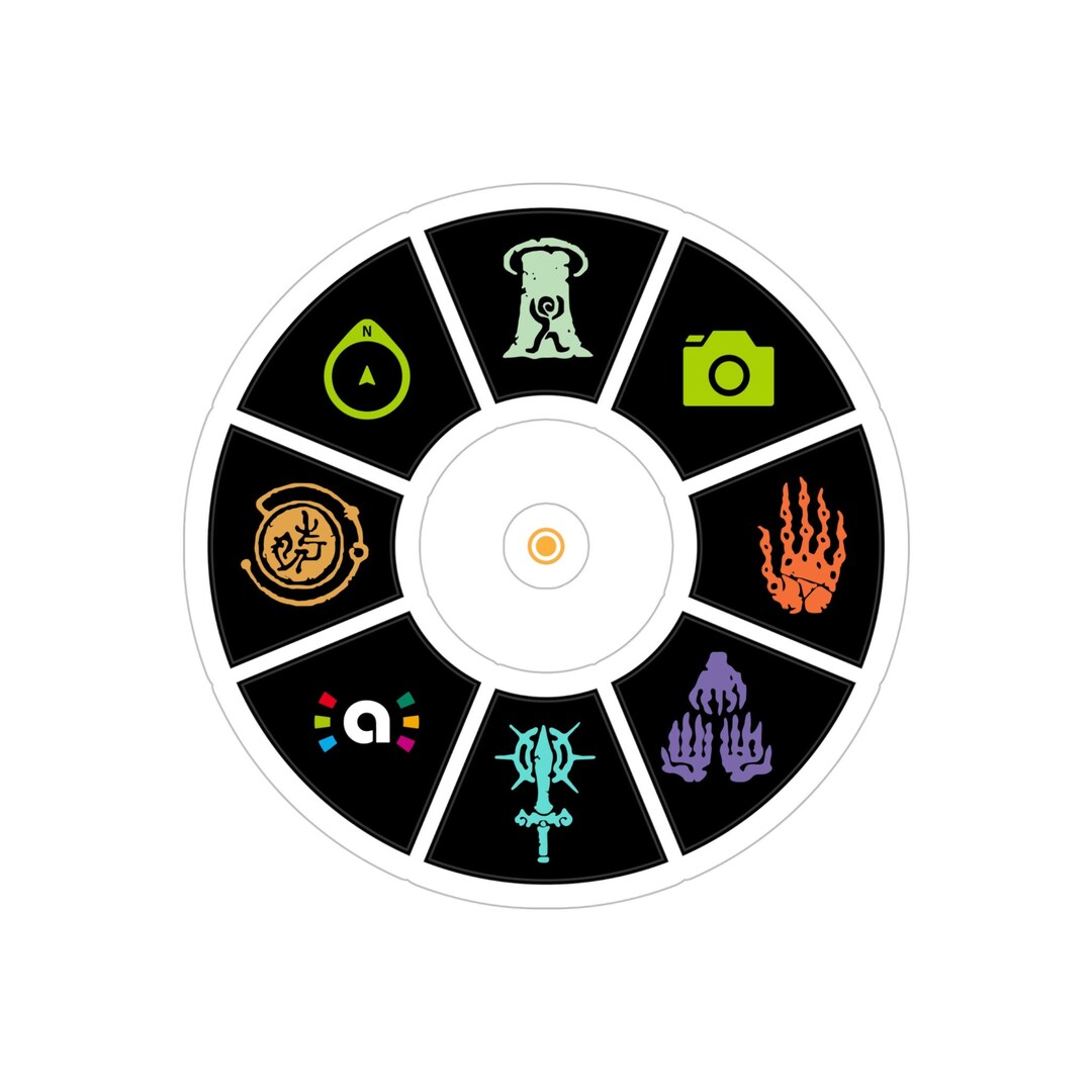 Legend Zelda Tears Kingdom Sticker Vinyl Decal Link Ganondorf Korok ...