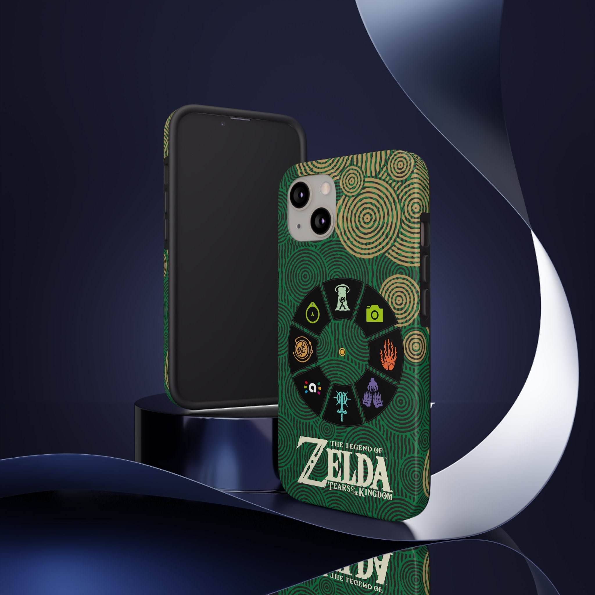 Legend Zelda Tears Kingdom Tough Phone Case iPhone 14 13 12 11 8 7 ...