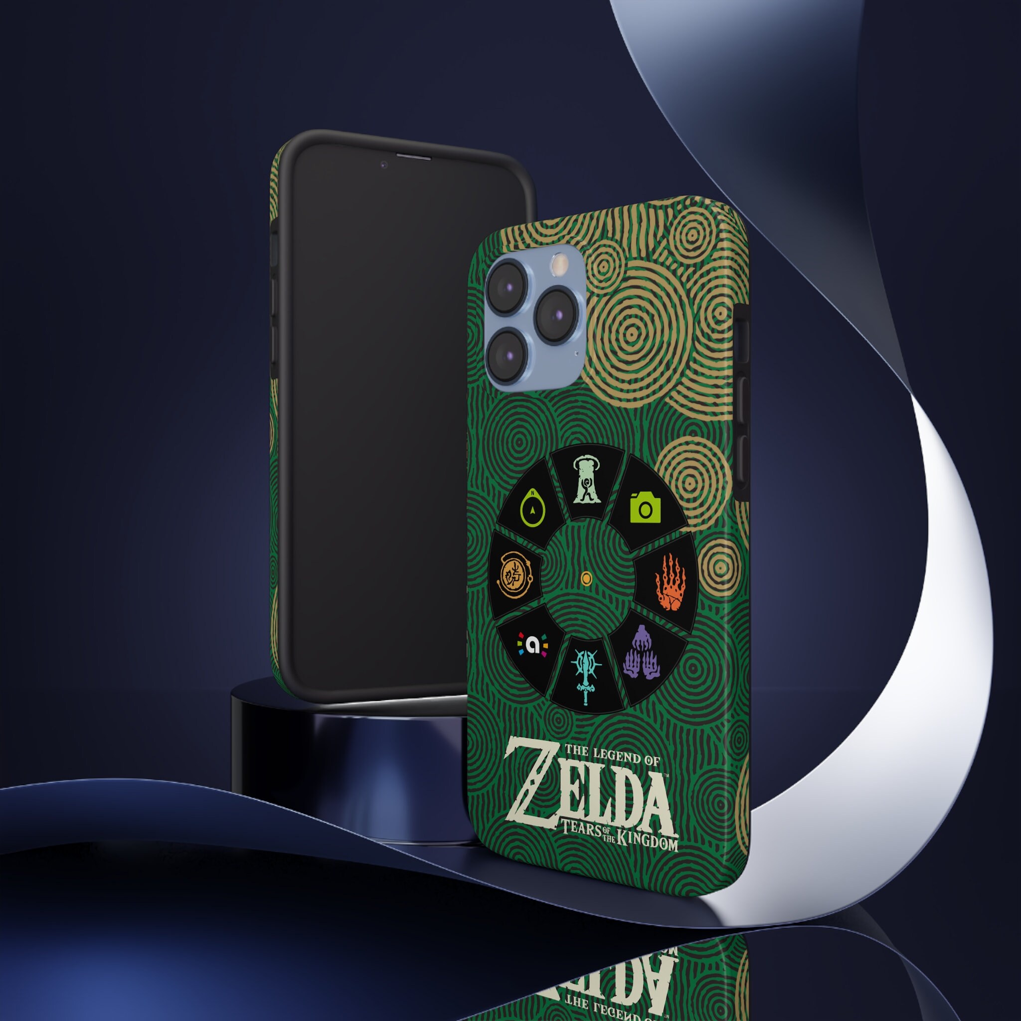 Legend Zelda Tears Kingdom Tough Phone Case iPhone 14 13 12 11 8 7 ...