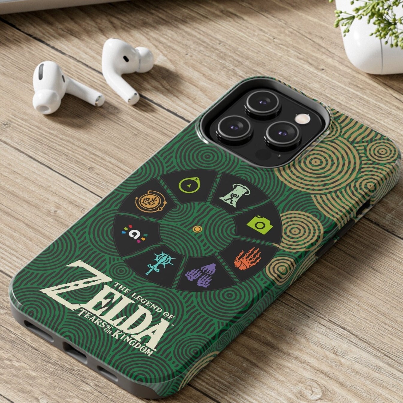 Legend Zelda Tears Kingdom Tough Phone Case iPhone 14 13 12 11 8 7 ...