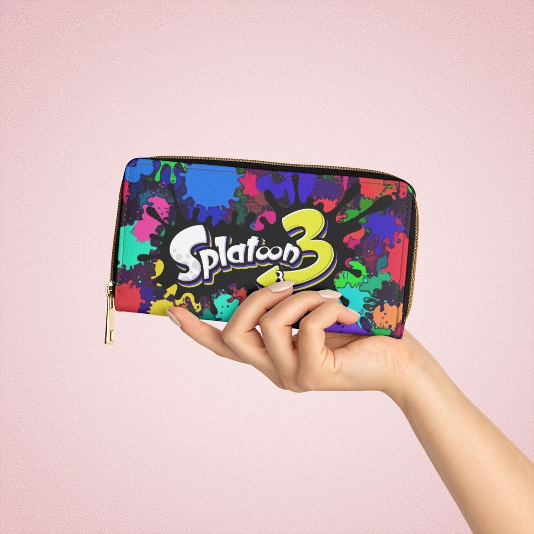 Splatoon 3 Kawaii Zipper Wallet Anime Goth Gothic Cute Shiver - Etsy