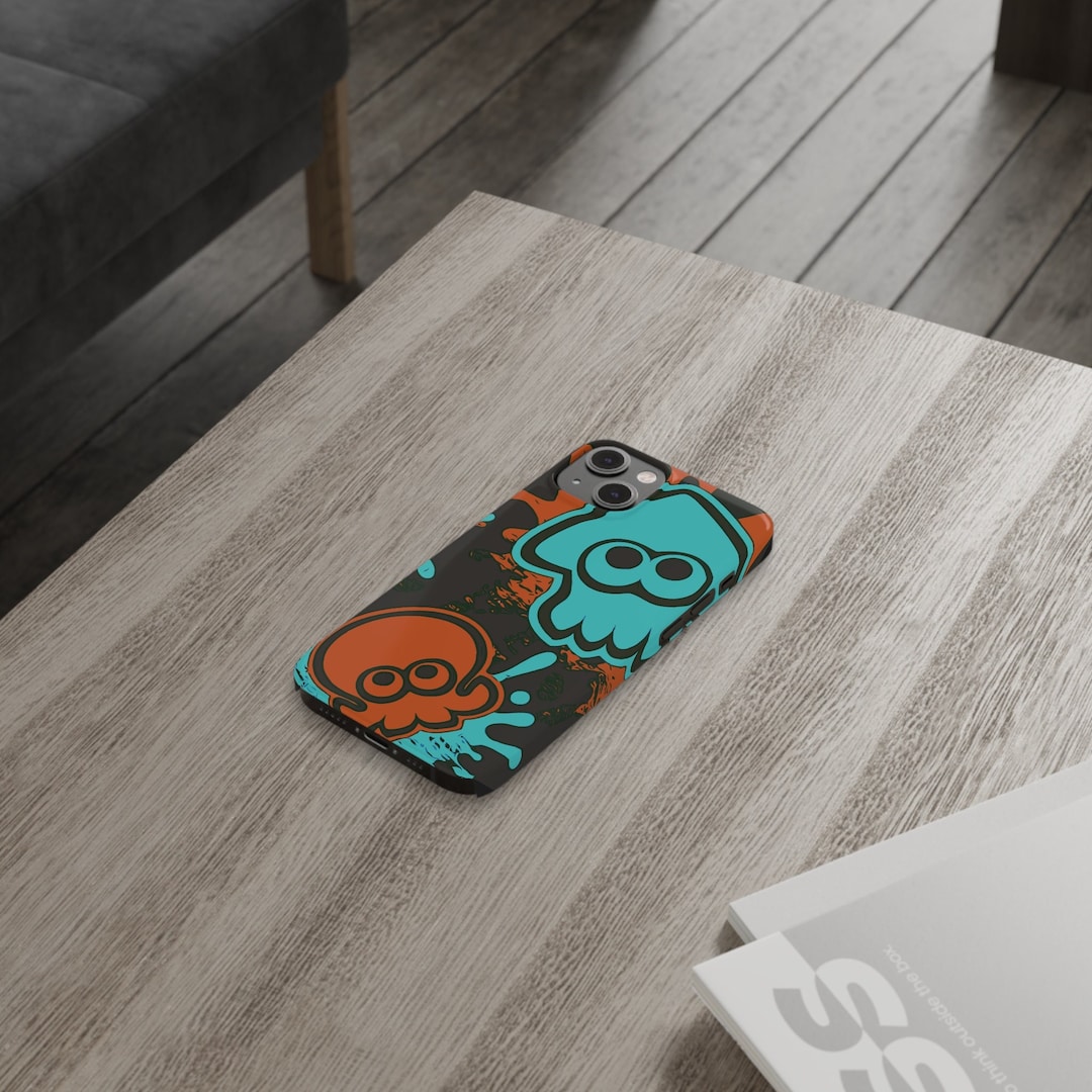 Splatoon 3 Phone Case iPhone 14 13 12 11 8 7 6 Samsung Plus SE XS Pro ...