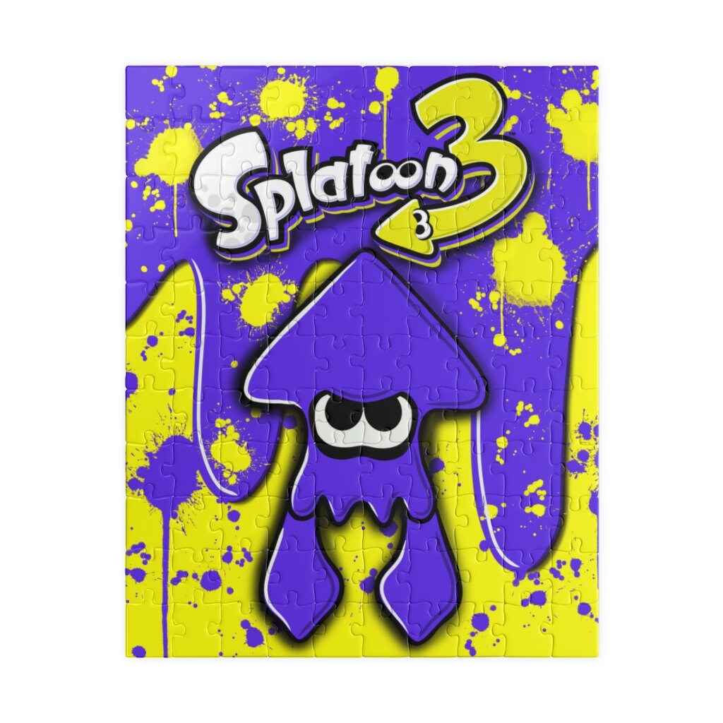 Splatoon 3 Jigsaw Puzzle (110, 252, 500, 1014-piece) Gamer Gaming Anime ...