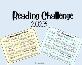 Monthly Reading Challenge - Etsy
