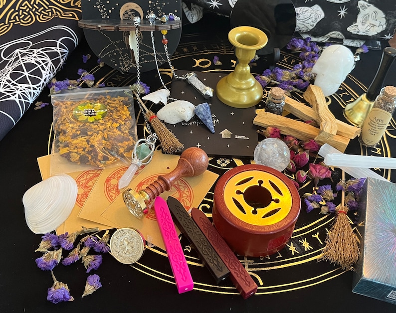 Mystery Witch Box, Altar Spell Goodies, Handmade Items - Etsy