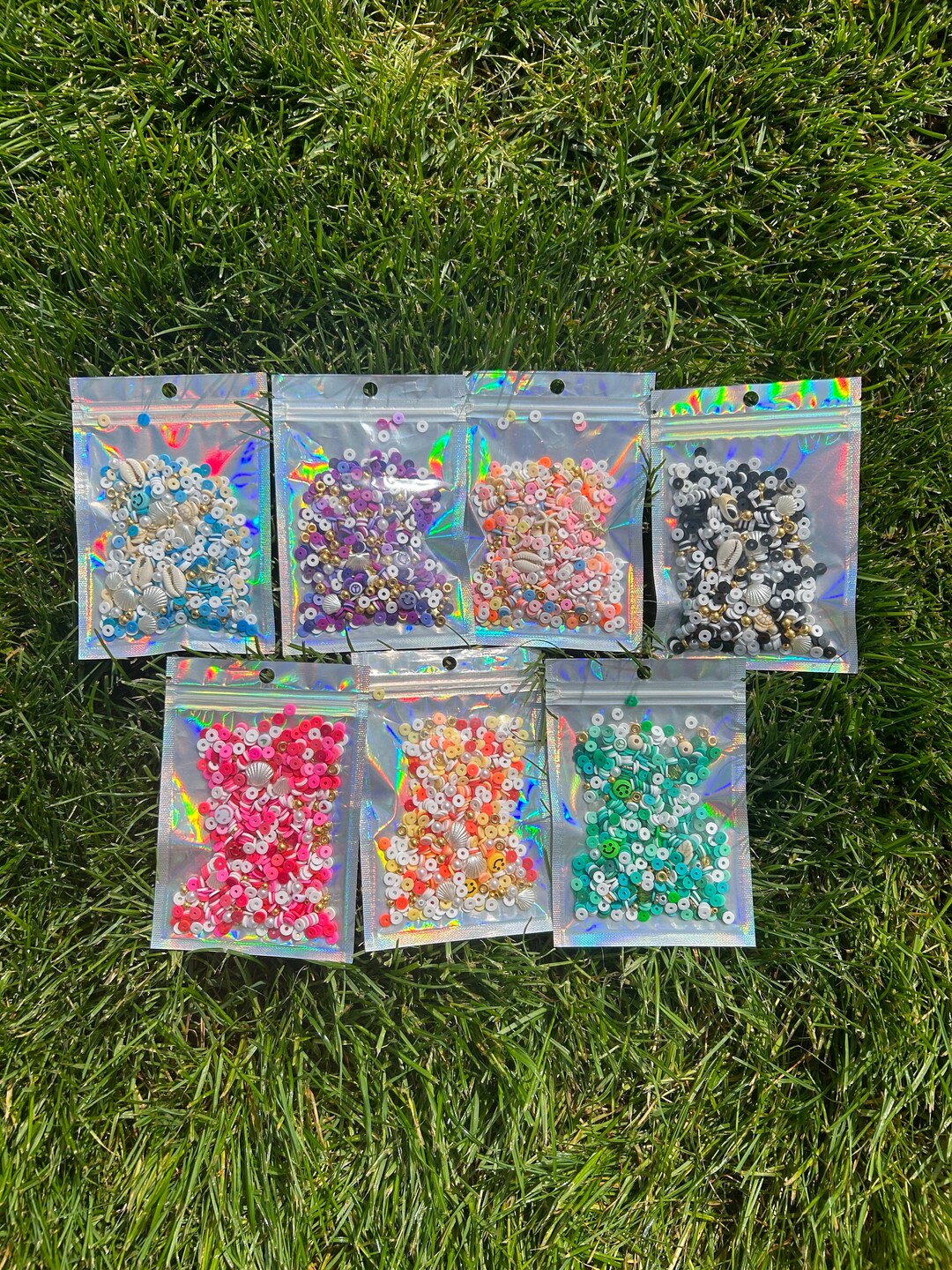 Mystery | Bead Confetti | Clay Bead and Charm Confetti | Aesthetic | Clay Bead Pack | Bead Bags ...