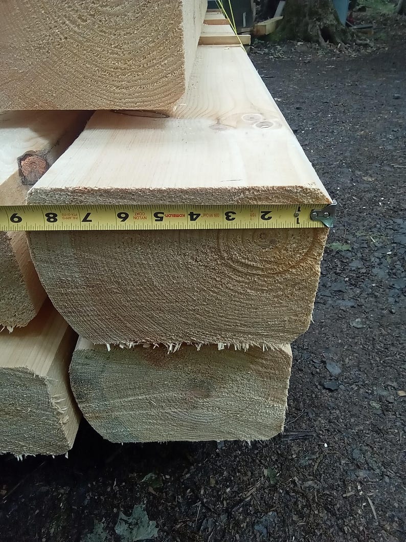 Milled Log Cabin Logs- Custom Cut- Any Size or Quantity - Etsy