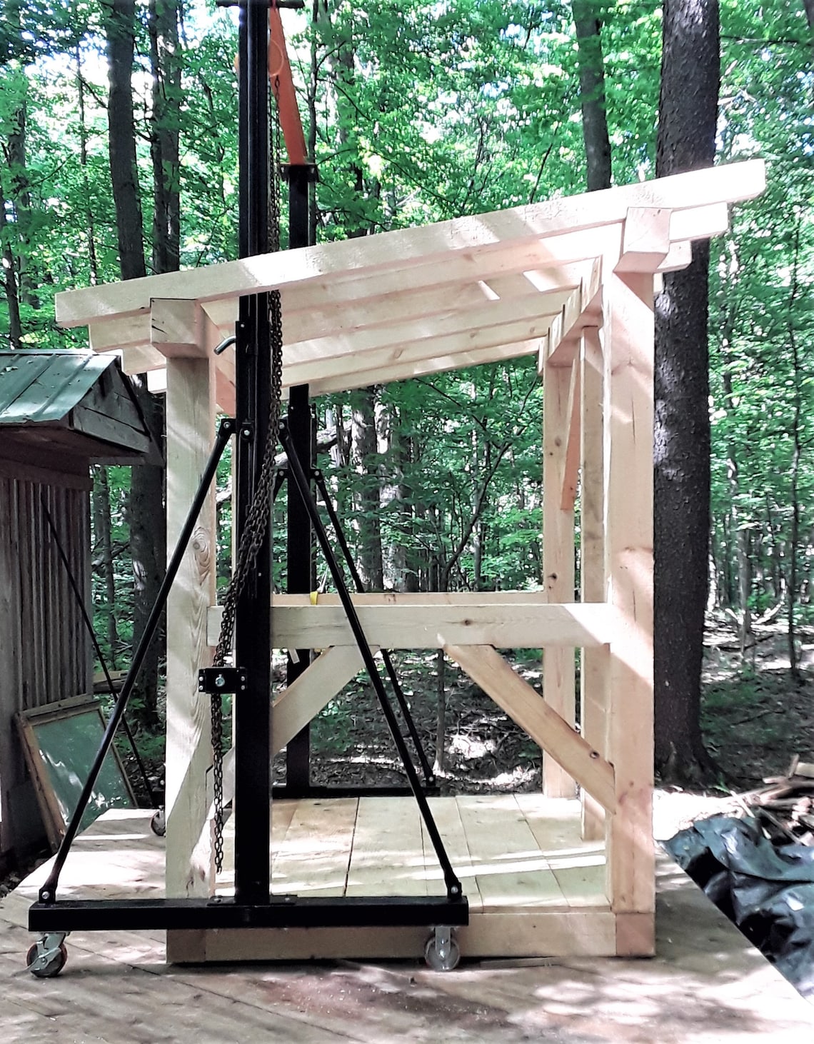 6x8' Timber Frame Kit - Etsy