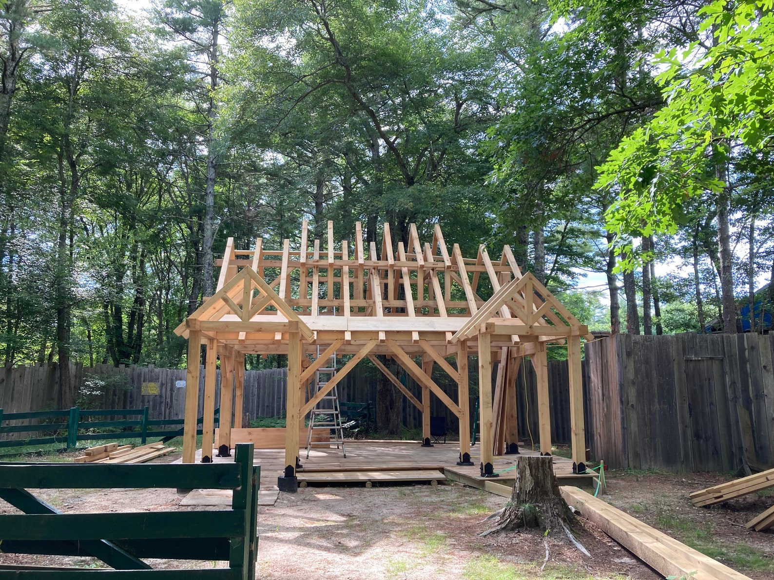 14x20' Timber Frame- 100% Precut, Labeled and Ready to Assemble - Etsy