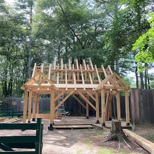 14x20' Timber Frame Kit - Etsy UK