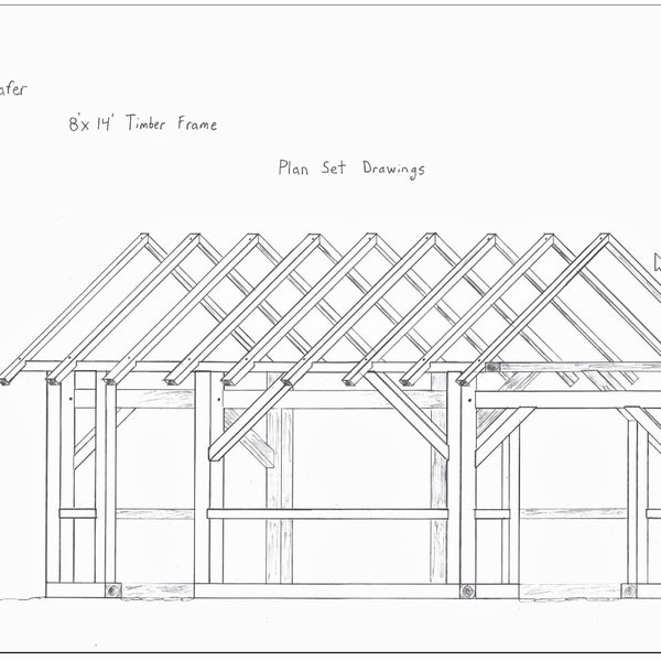 Timber Frame Plans - Etsy