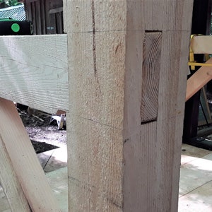 6x8' Timber Frame Kit - Etsy