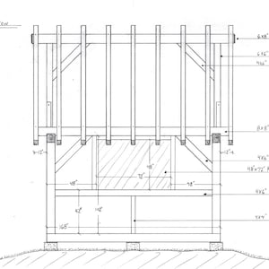 14'x14' Timber Frame Kit- 100% Precut, Labeled and Ready to Assemble - Etsy