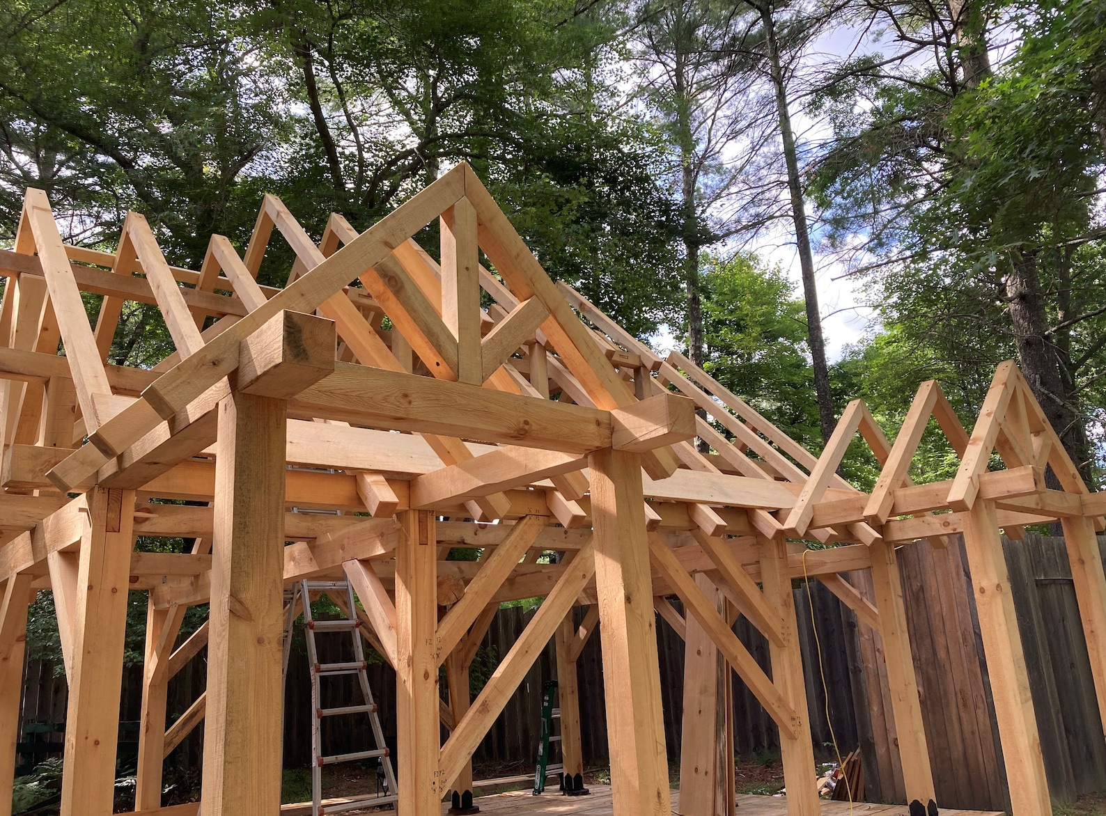 14x20' Timber Frame- 100% Precut, Labeled and Ready to Assemble - Etsy