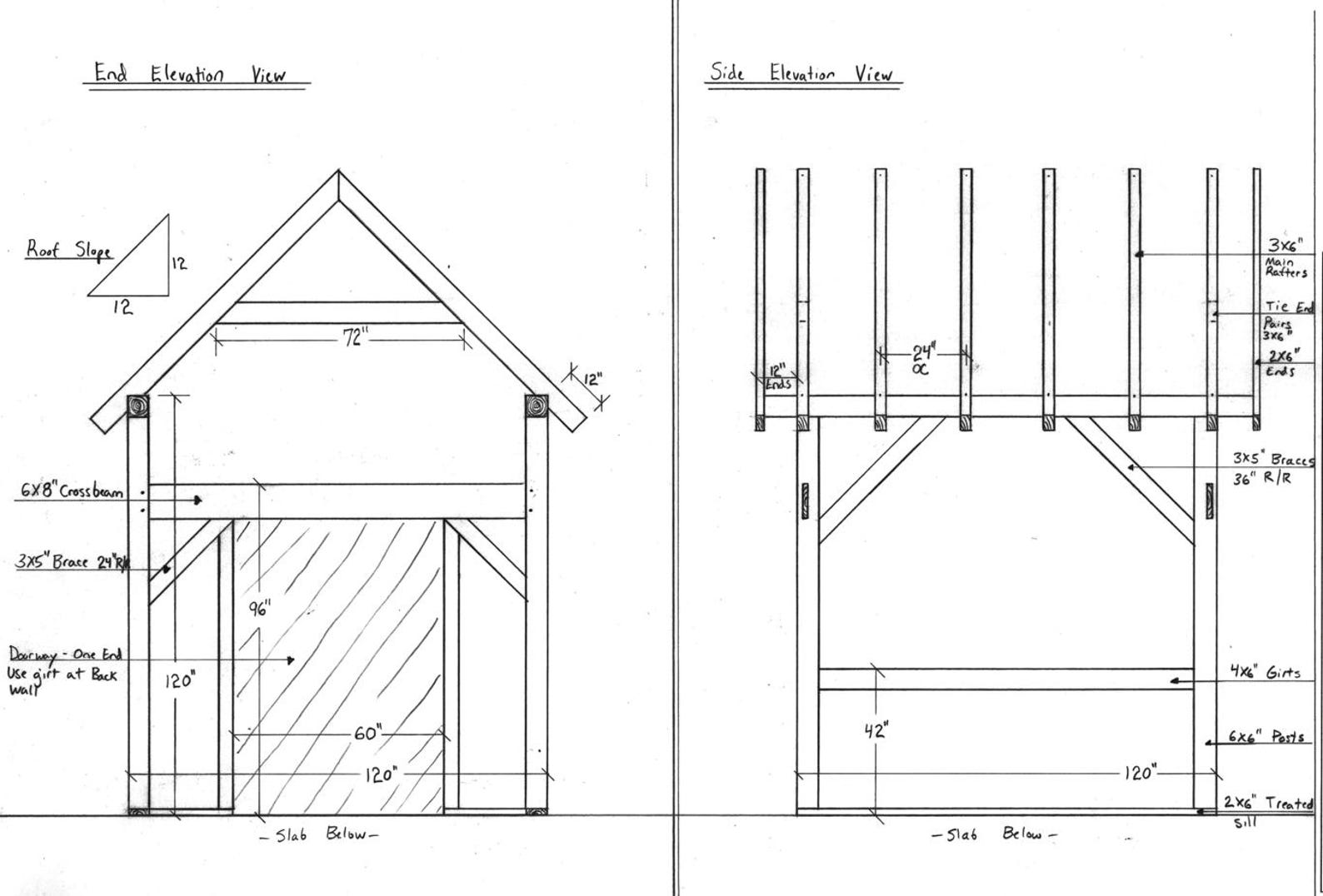 10'x10' Timber Frame - 100% Precut, Labeled and Ready to Assemble - Etsy