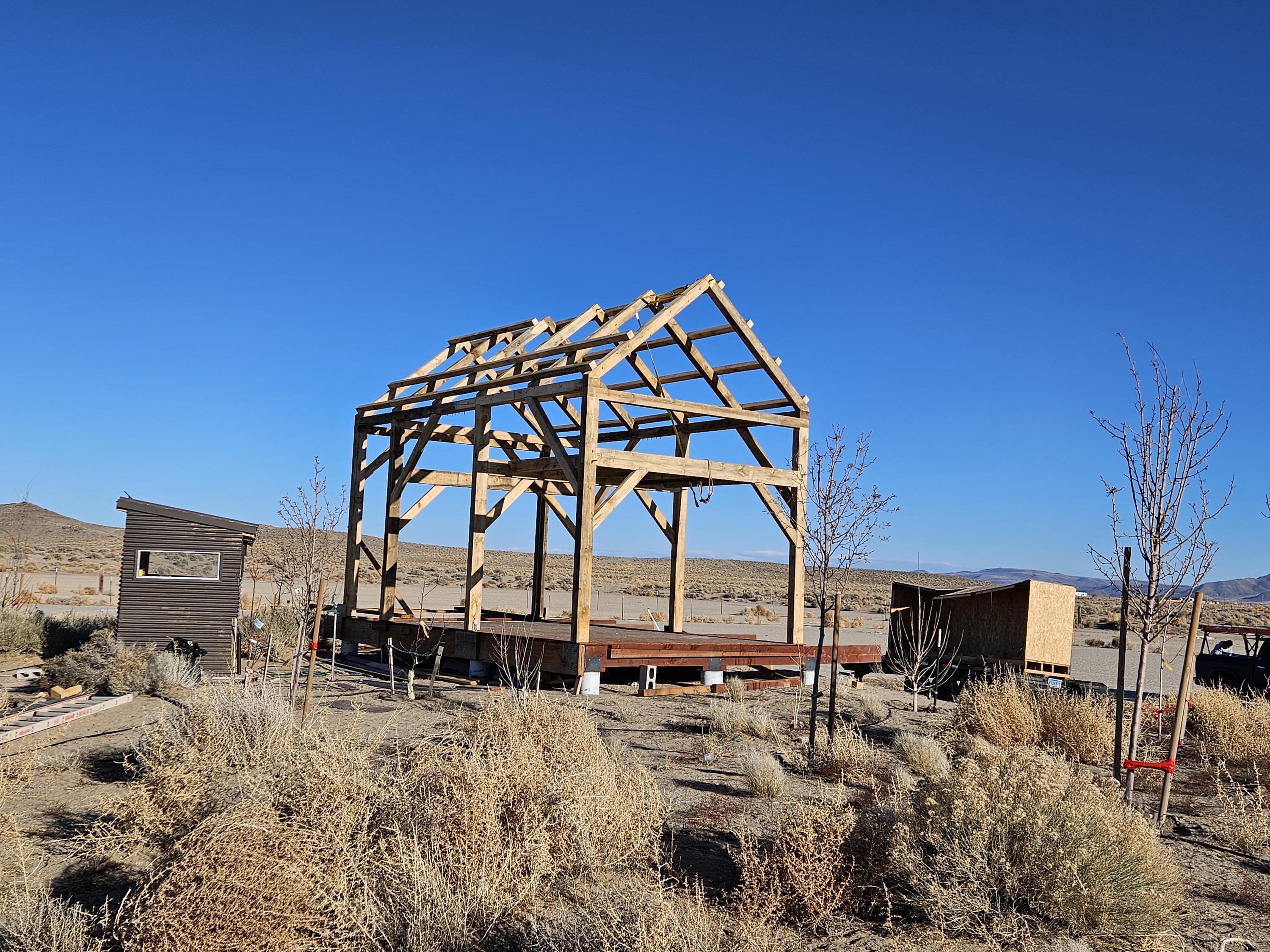 14'x25' Timber Frame Kit- 100% Precut, Labeled and Ready to Assemble - Etsy