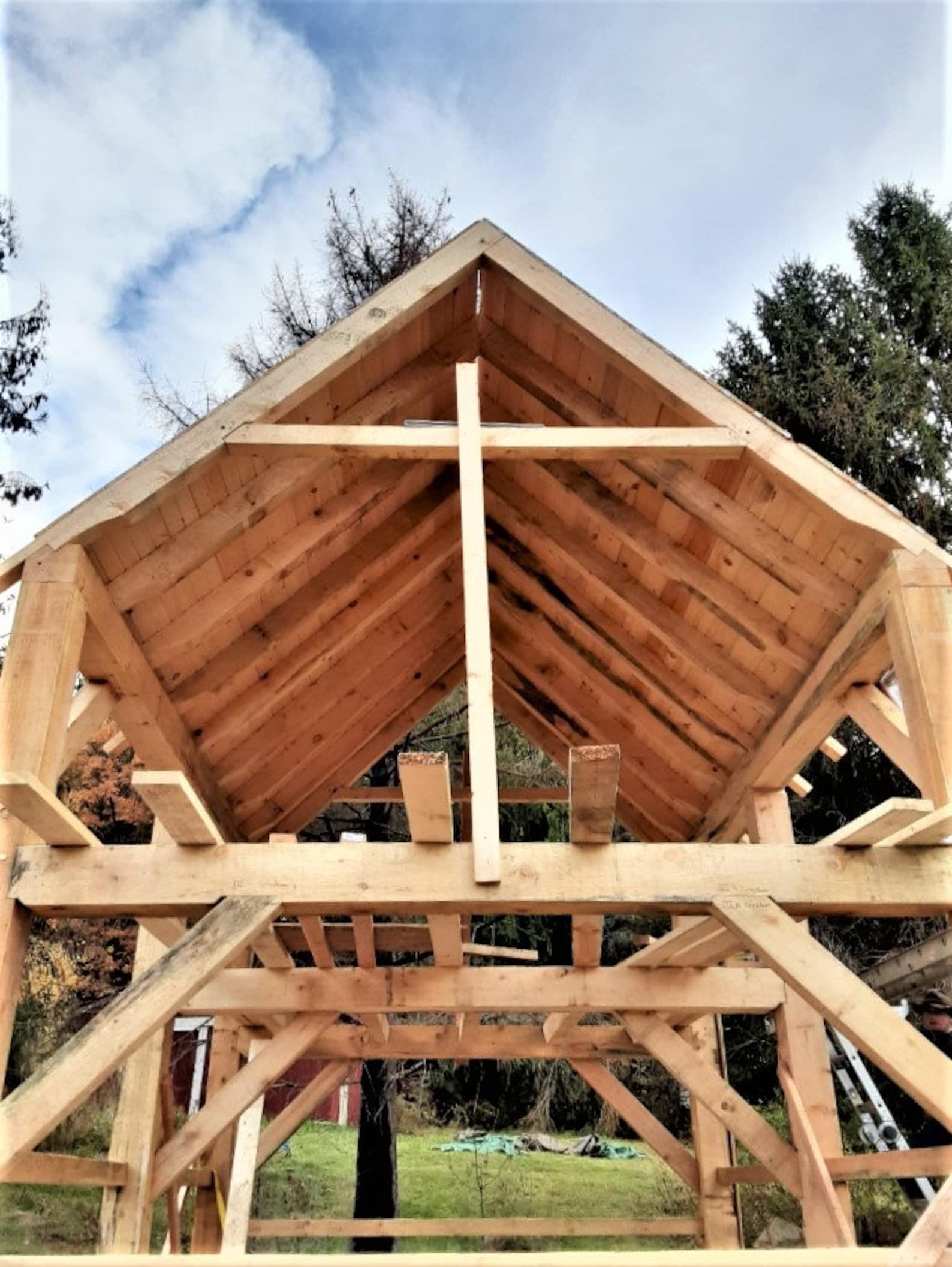 12x16' Timber Frame Kit - Etsy