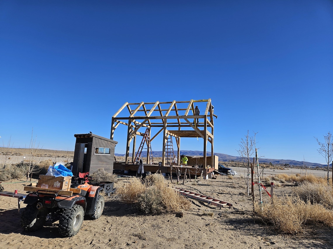 14'x25' Timber Frame Kit- 100% Precut, Labeled and Ready to Assemble - Etsy