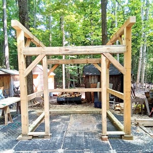10'x10' Timber Frame - 100% Precut, Labeled and Ready to Assemble - Etsy