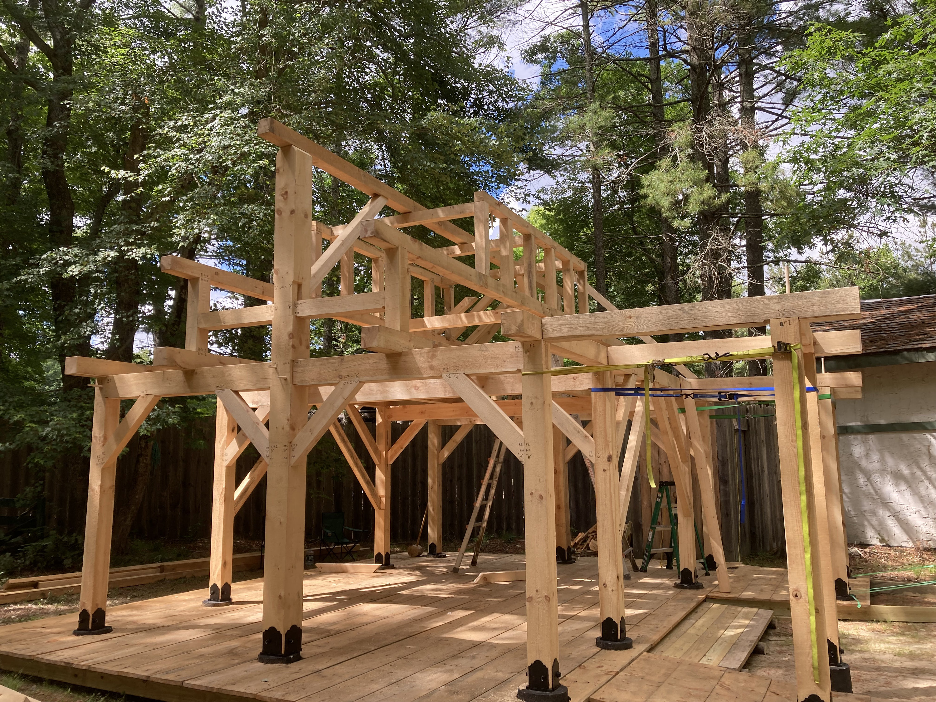 14x20' Timber Frame- 100% Precut, Labeled and Ready to Assemble - Etsy