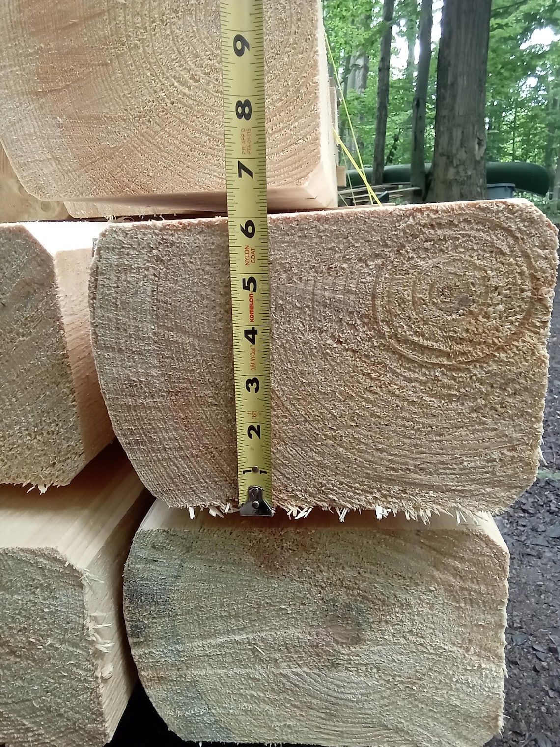 Milled Log Cabin Logs- Custom Cut- Any Size or Quantity - Etsy