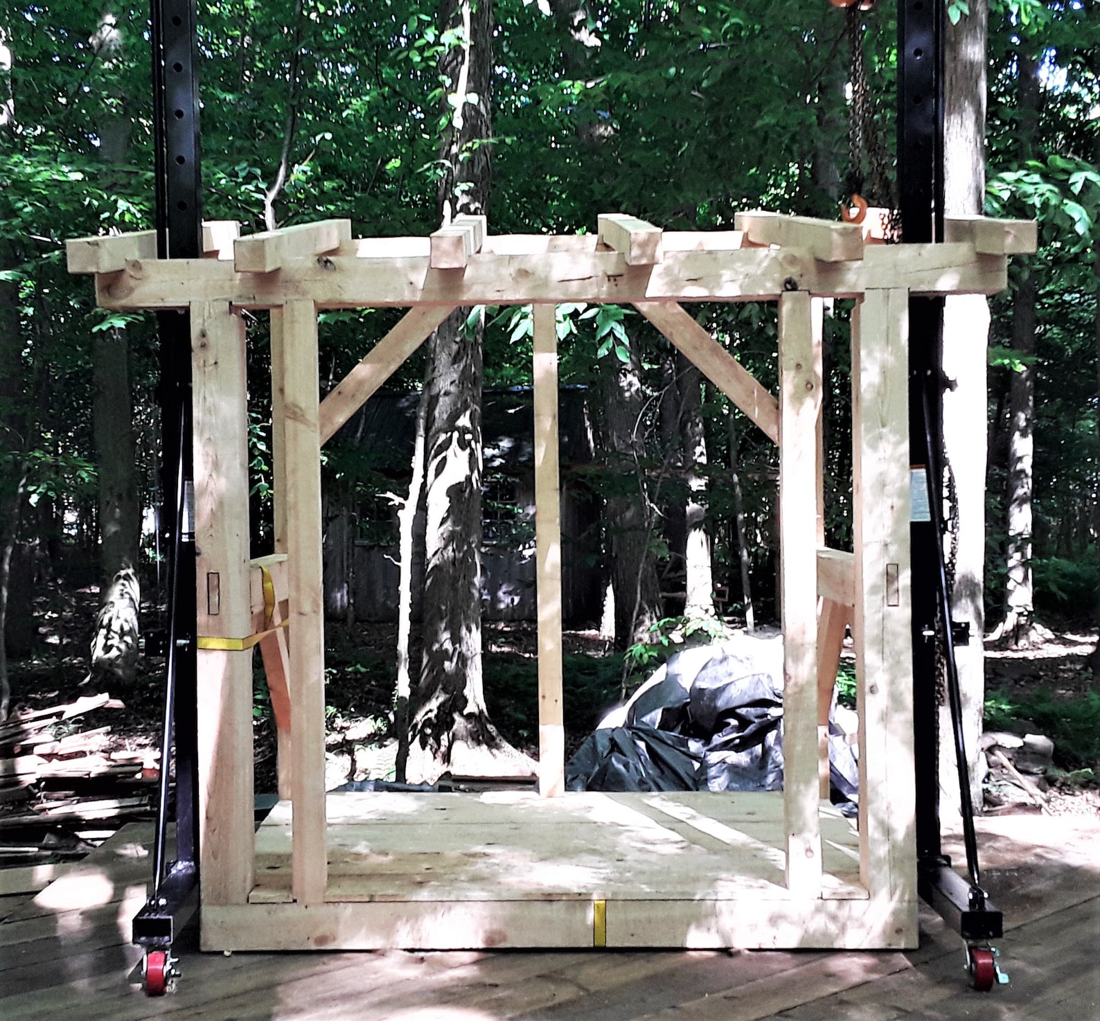 6x8' Timber Frame Kit - Etsy