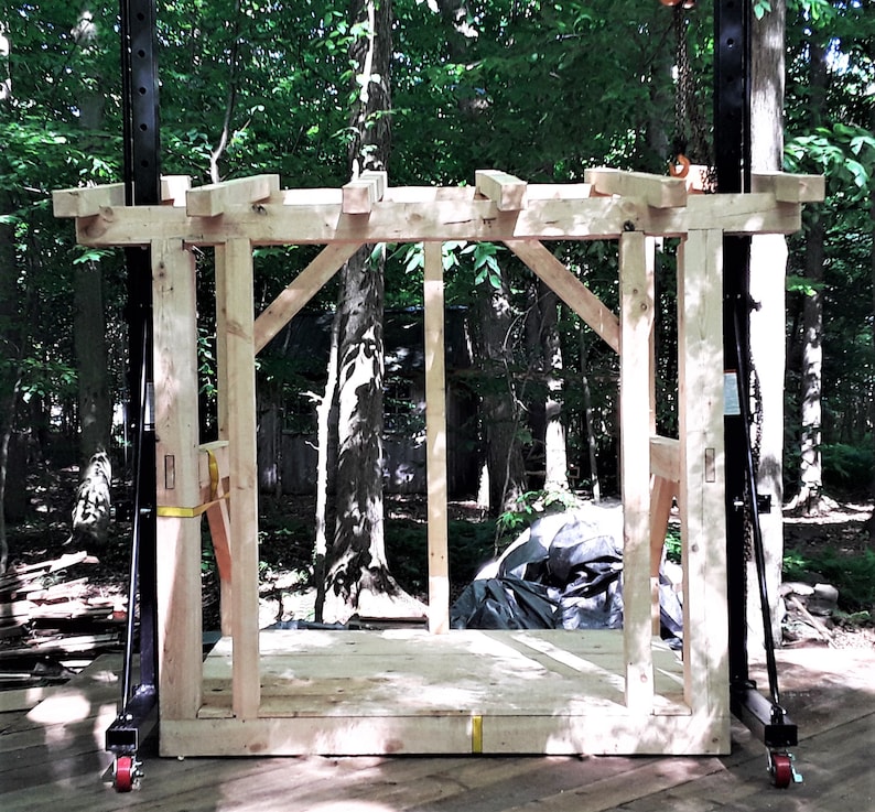 6x8' Timber Frame Kit - Etsy